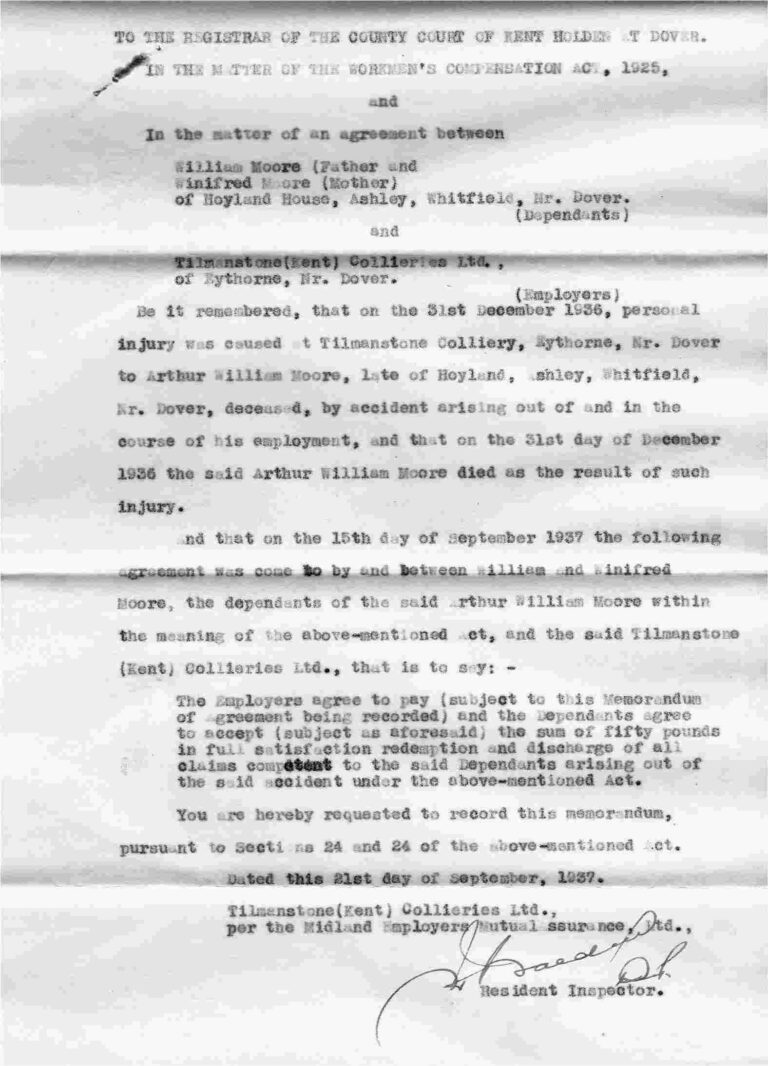 The tragic death of 14-year-old Arthur William Moore - Elvington and ...